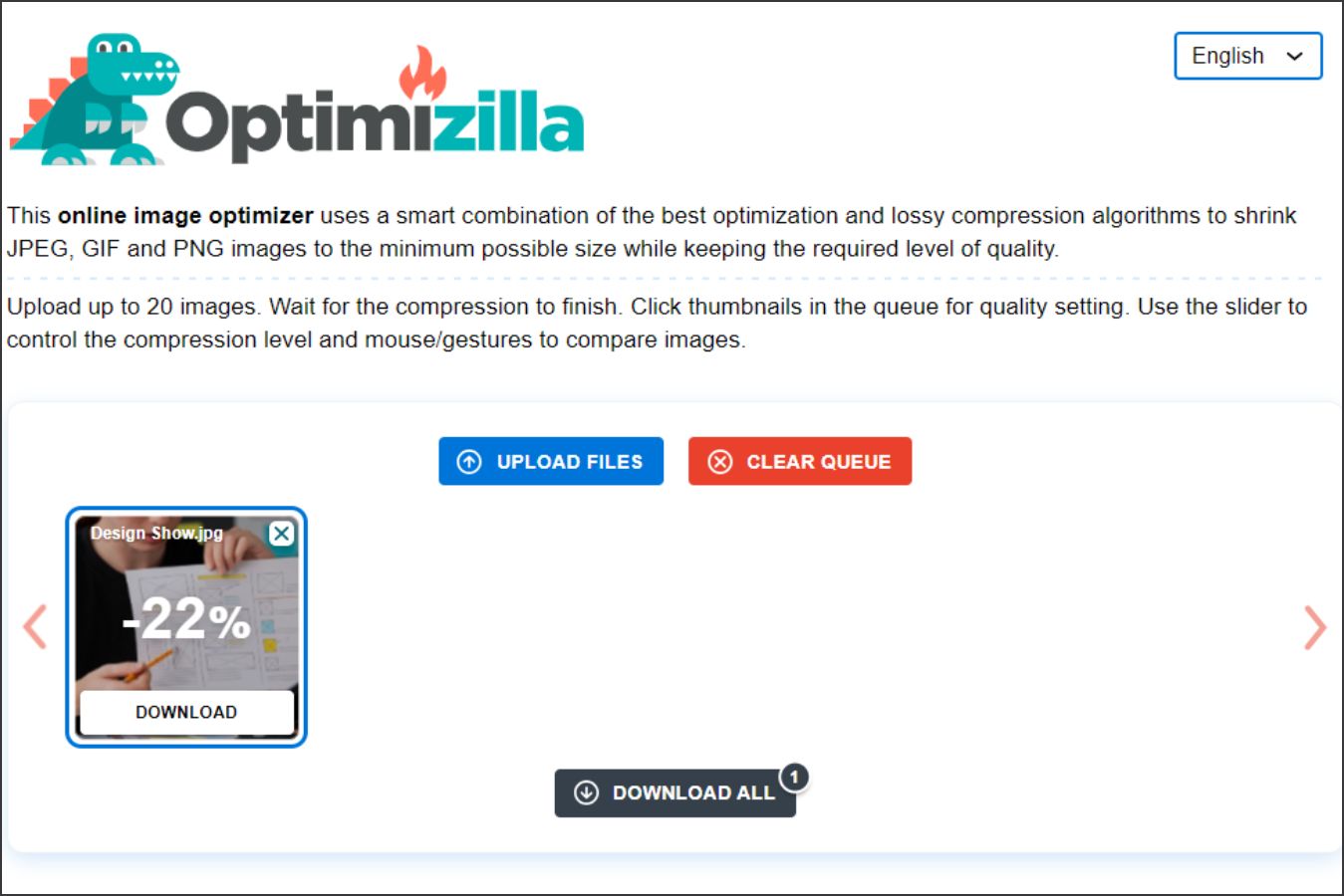 Optimizilla Image Compressor | 5 Proven Steps For Website Optimization