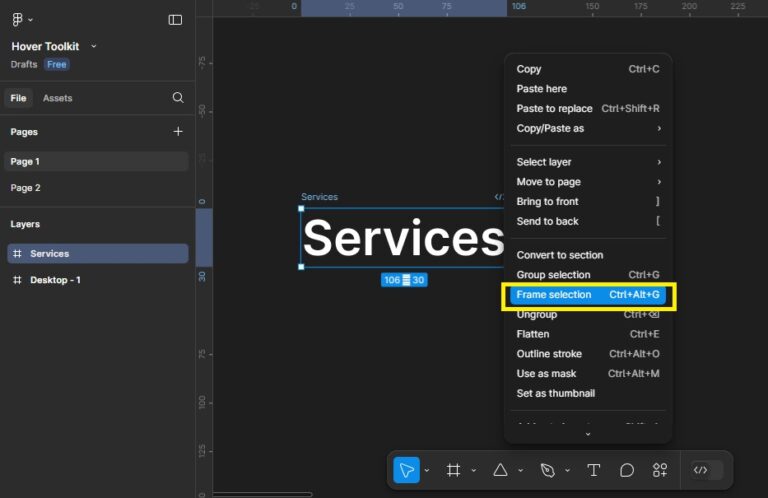 Figma Hover Tooltip & Button Click | Step-by-Step Guide To Create Interactive UI
