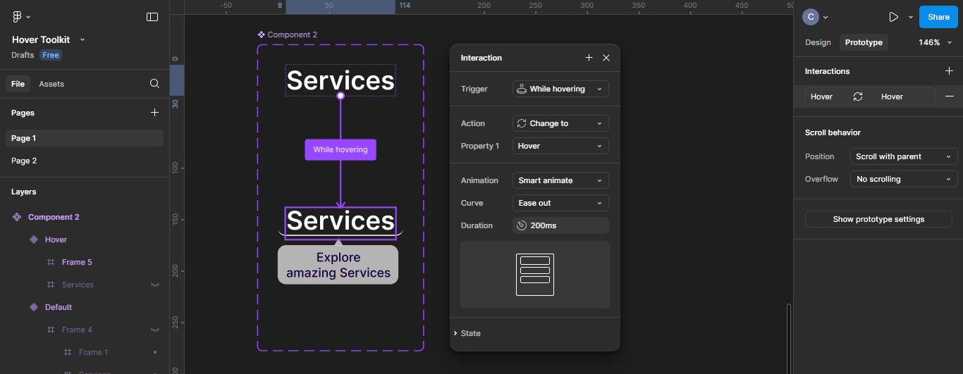 Figma Hover Tooltip & Button Click | Step-by-Step Guide To Create ... Figma Hover Tooltip & Button Click | Step-by-Step Guide To Create ...