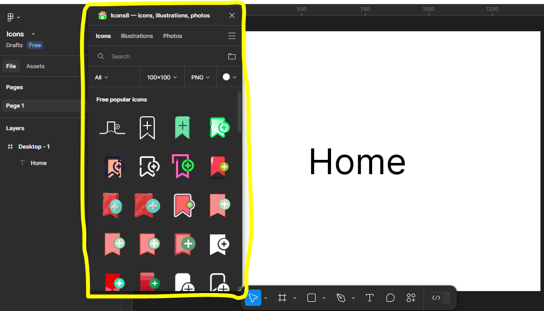 How To Import Icons To Figma From A Website Or Plugin | A Step-by-Step ...